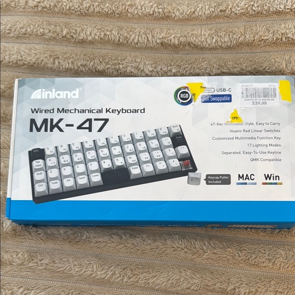 inland | Computers, Laptops & Parts | Inland Wired Mechanical Keyboard ...